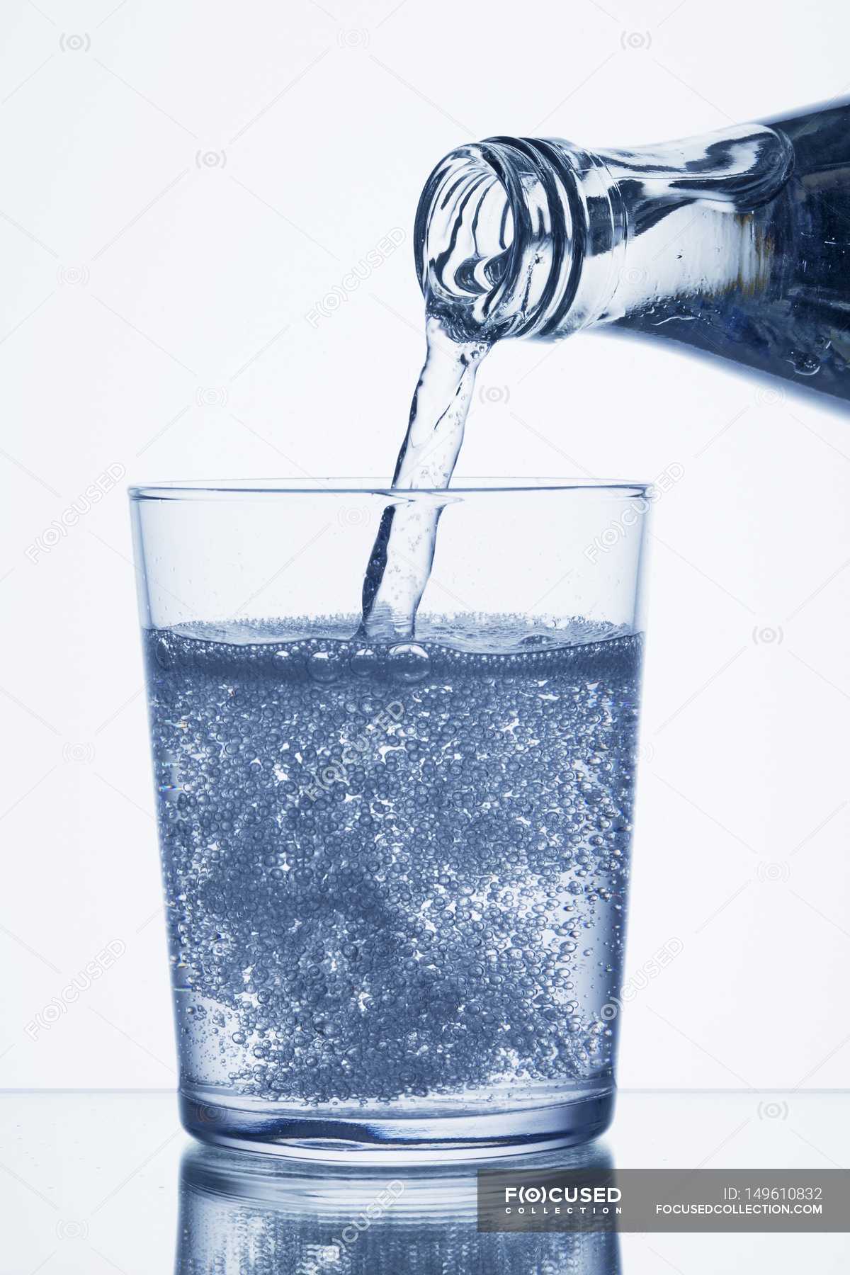 Pouring mineral water — health, stream - Stock Photo | #149610832