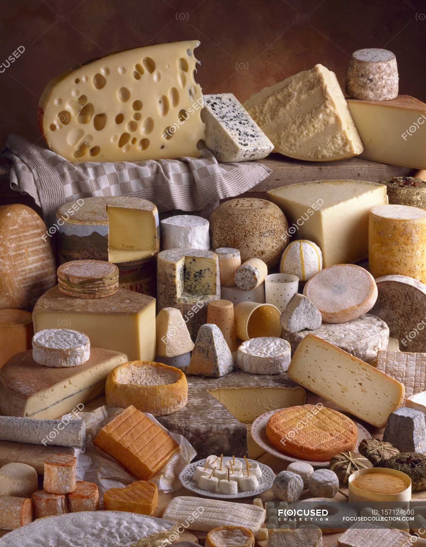 Different types cheeses — color, cooking - Stock Photo | #157124600 Different types cheeses — color, cooking - Stock Photo | #157124600