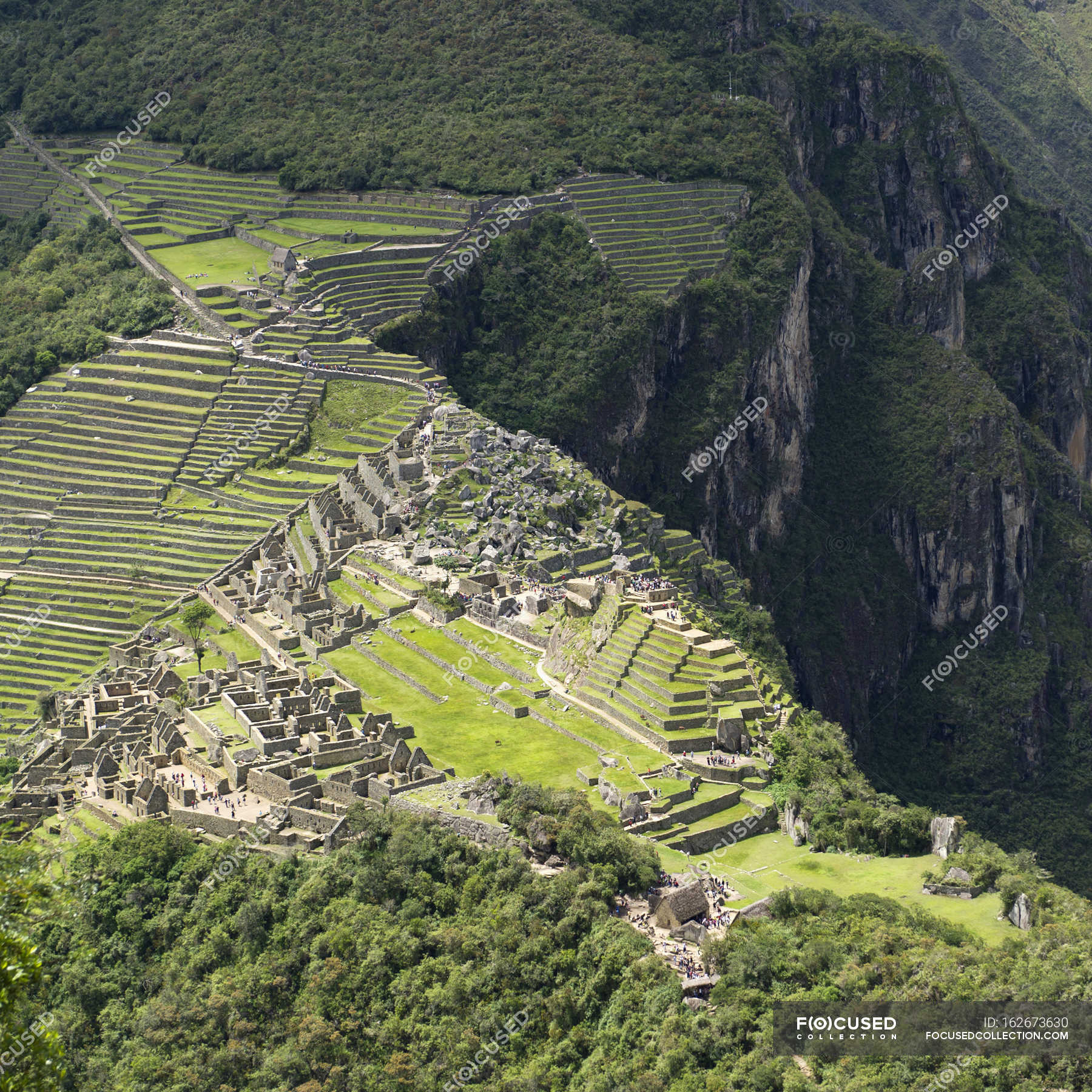 Historic Lost City Of Inca Machu Picchu — unesco, country - Stock Photo ...