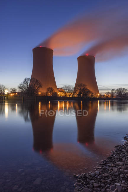 Grohnde nuclear power plant - Stock Photos, Royalty Free Images | Focused Grohnde nuclear power plant - Stock Photos, Royalty Free Images | Focused