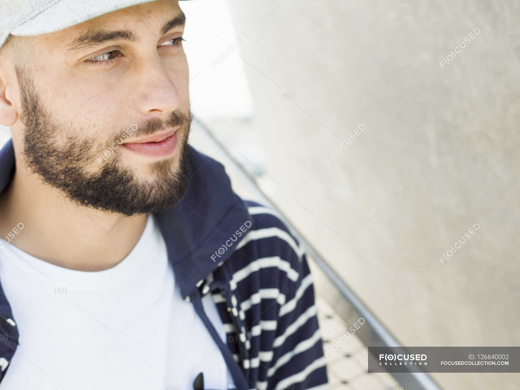 Smiling young man. — Young Men, head and shoulders - Stock Photo ...